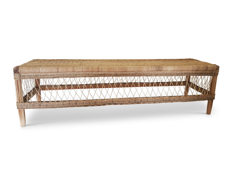 African Creative :: Rattan Bench - Large